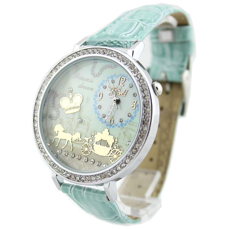 Mint Polymer Clay Horse Watch on Luulla