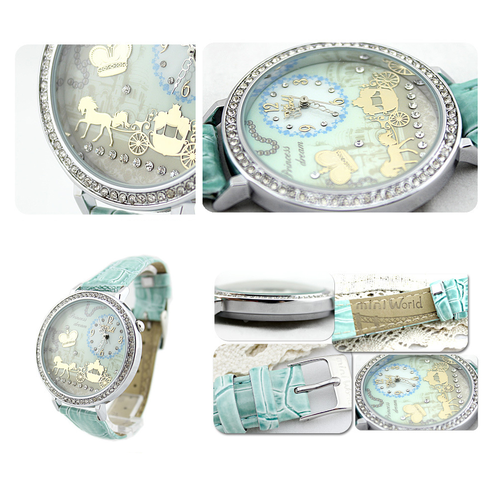 Mint Polymer Clay Horse Watch on Luulla